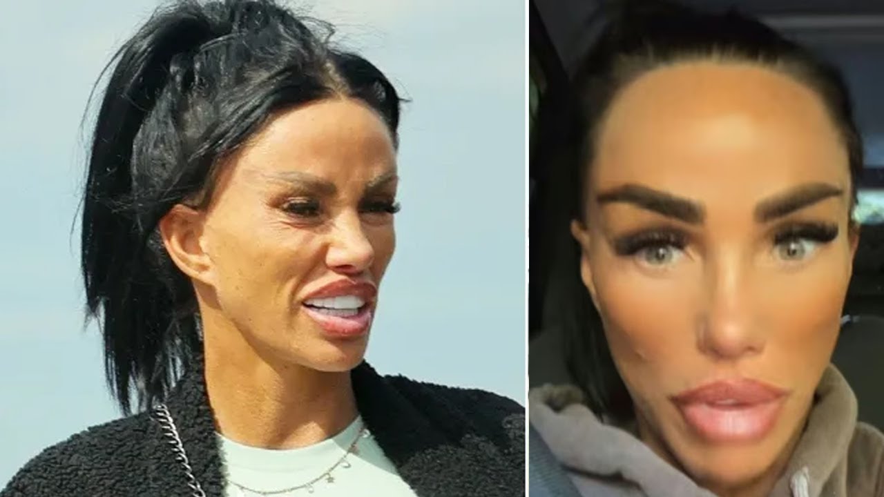 Katie Price revealed with a completely different look after spending £ ...