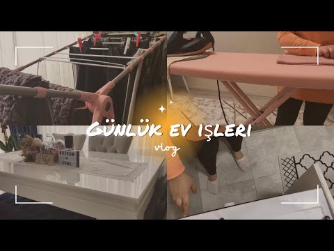 Günlük Sade Temizlik Motivasyon | Dağ gibi çamaşırlar [Sessiz Vlog]