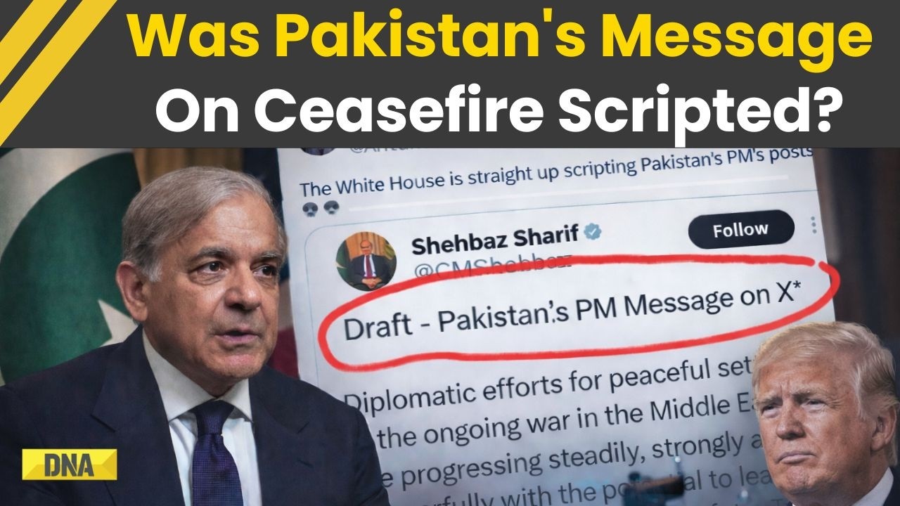 US Iran War: Was Pakistan PM Shehbaz Sharif’s Draft Tweet Scripted By ...