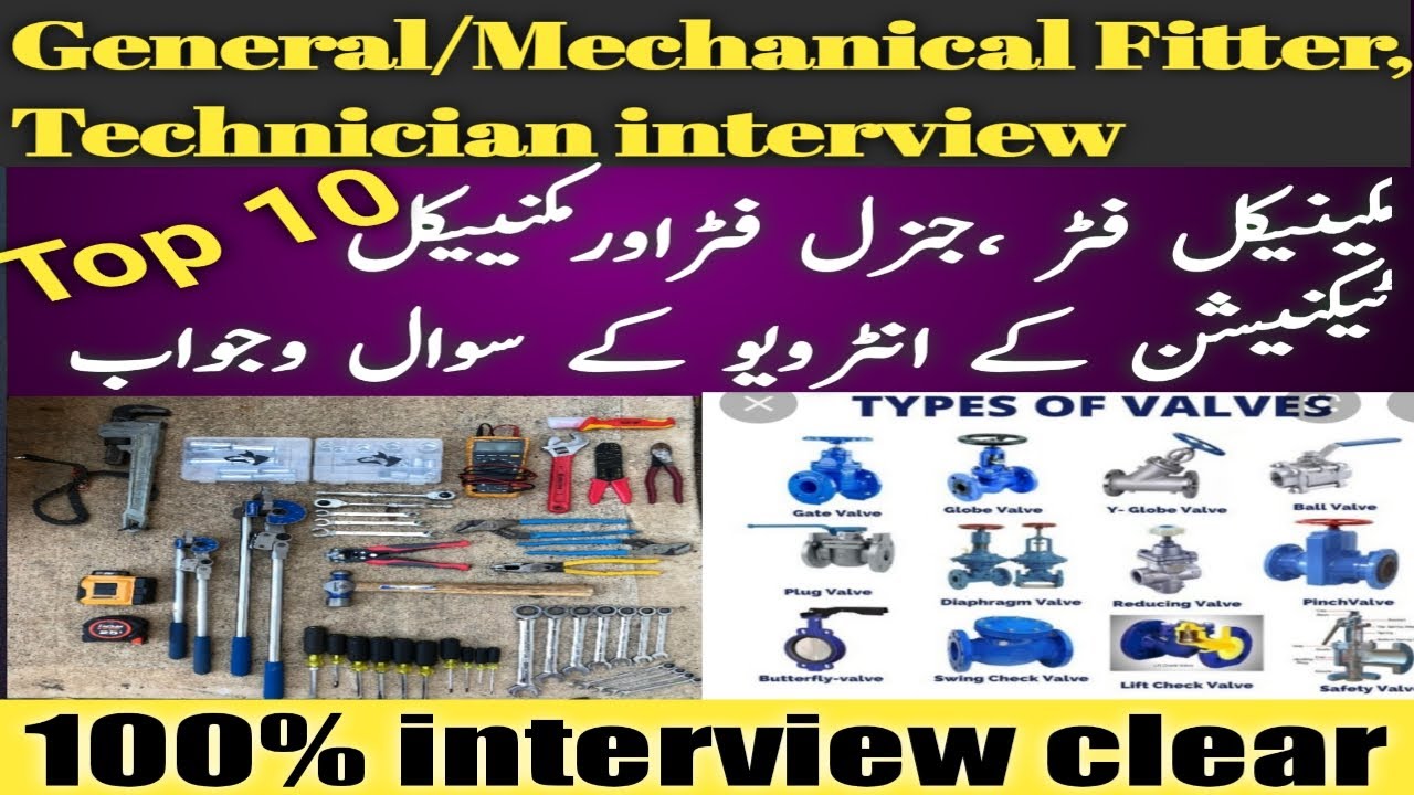 General Fitter interview questions and answers in Hindi,Urdu @Mohsin ...