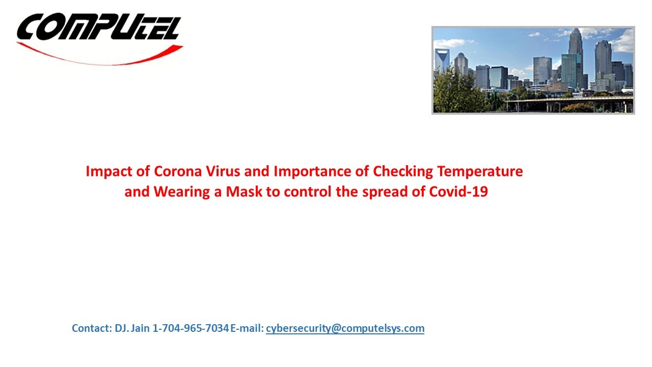 Importance of Checking Temperature and wearing of Mask - YouTube