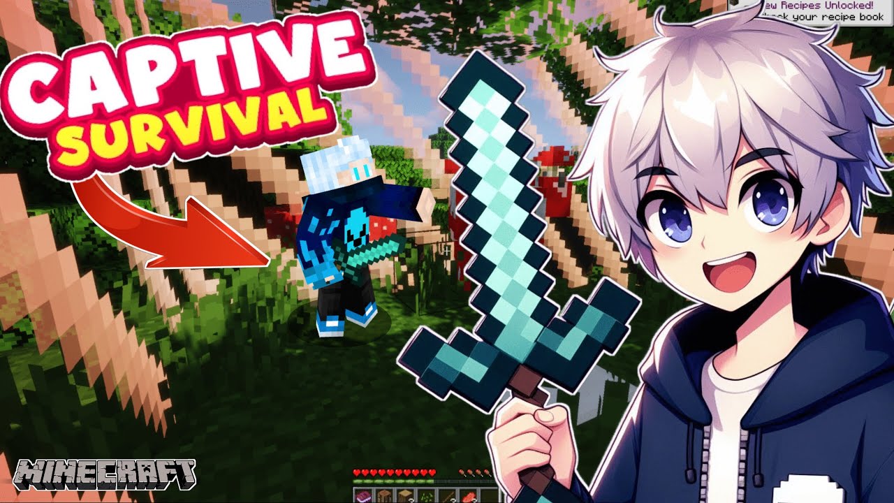 Playing Minecraft captive Survival | Captive Survival world in ...