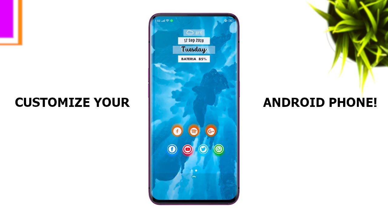 Top Nova Launcher Home-screen Setups! // Android Customization 2019 ...
