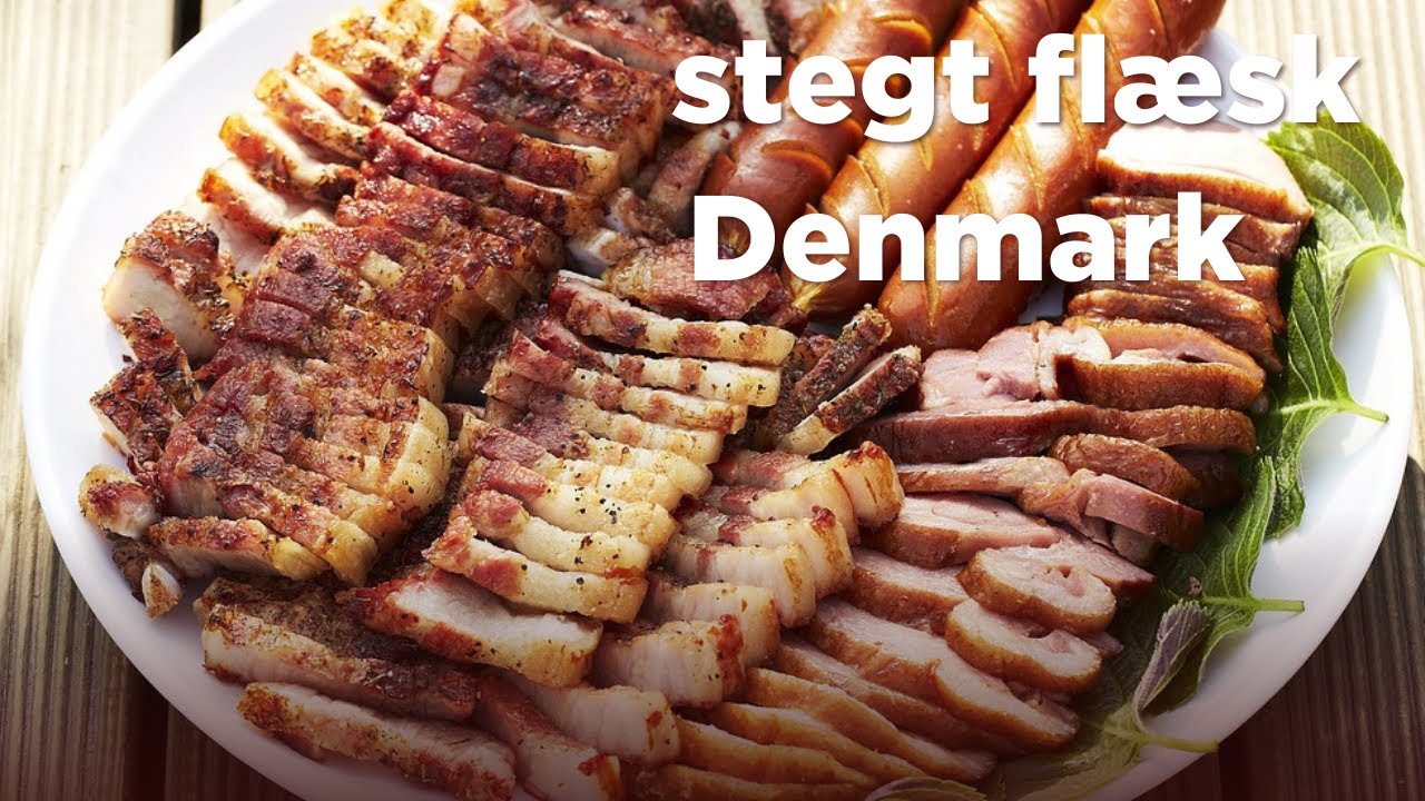 Roast Pork with Parsley Sauce Recipe, Denmark - YouTube