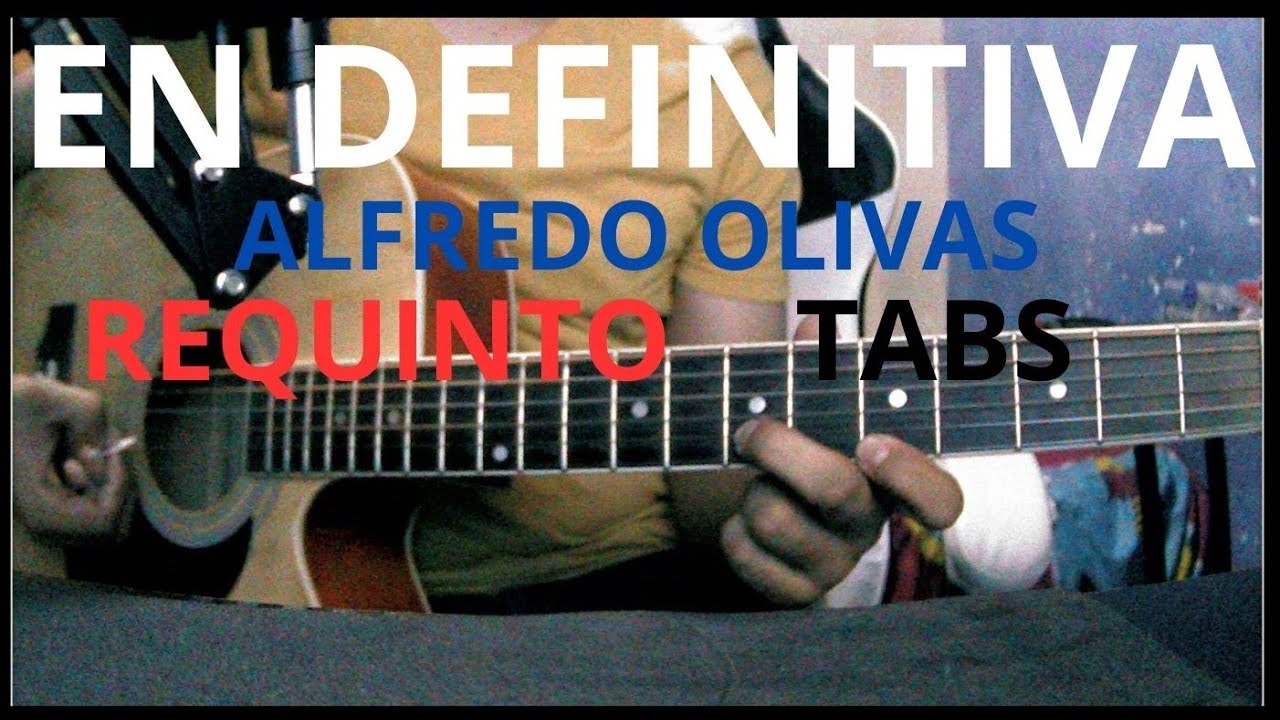 En definitiva ~ Alfredo olivas - YouTube