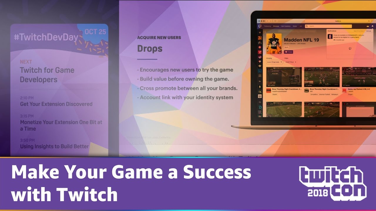 TwitchDev: Make Your Game a Success with Twitch - YouTube
