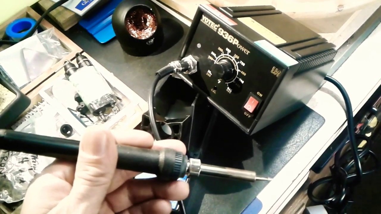 REVIEWING the YOTEC 936P SOLDERING STATION /TIPS ON HOW TO SOLDER AND ...