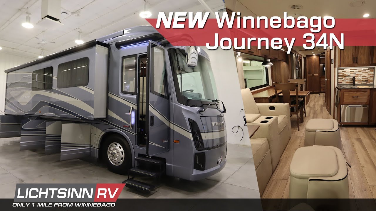 LichtsinnRV.com - New Winnebago Journey 34N - Class A Diesel Motorhome ...