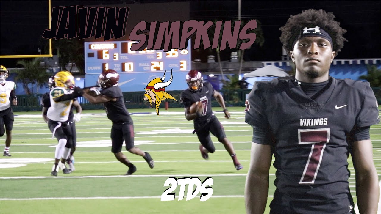 😴🏈🔥Don't Sleep On Me Player Of The Game Spotlight Javin Simpkins Miami ...