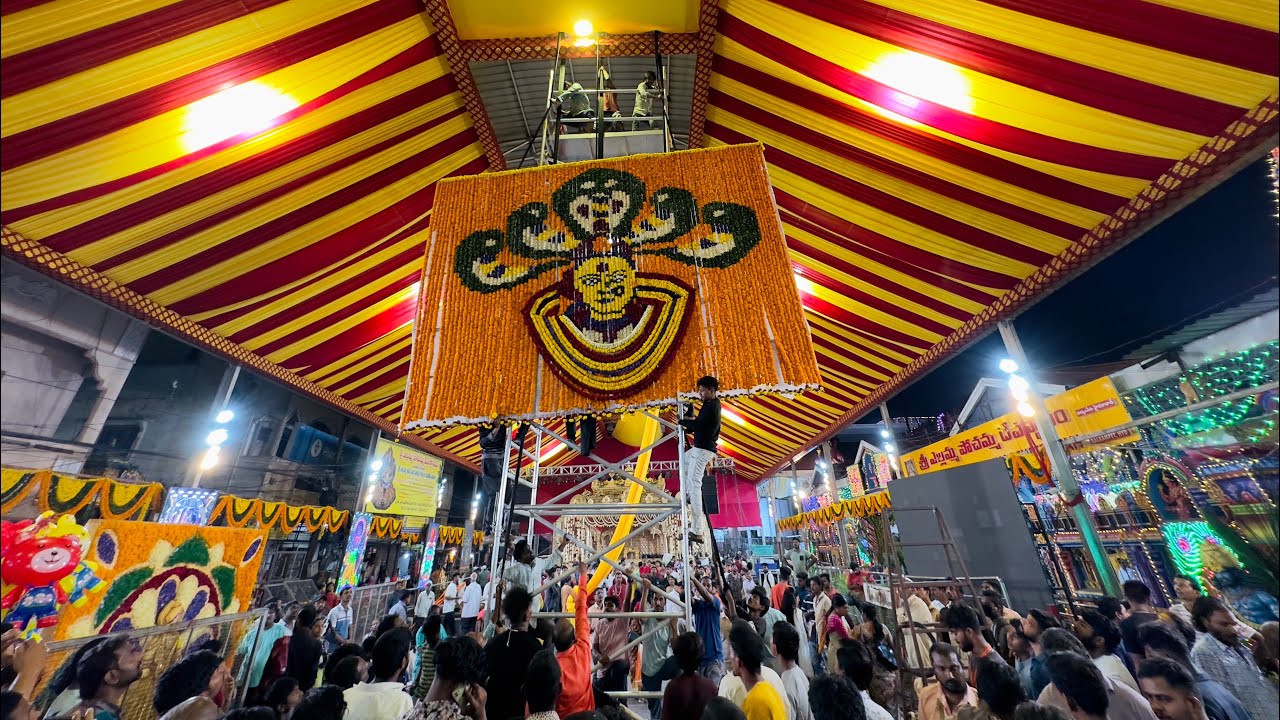 All setUp for Balkampet Yellamma kalyanam 2023 | Balkampet Yellamma ...