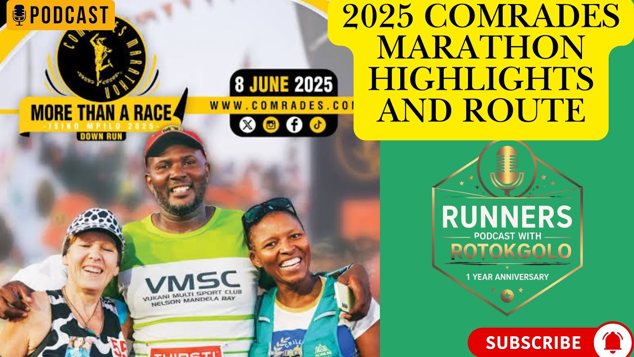 Comrades Marathon 2025 Highlights and Route - YouTube
