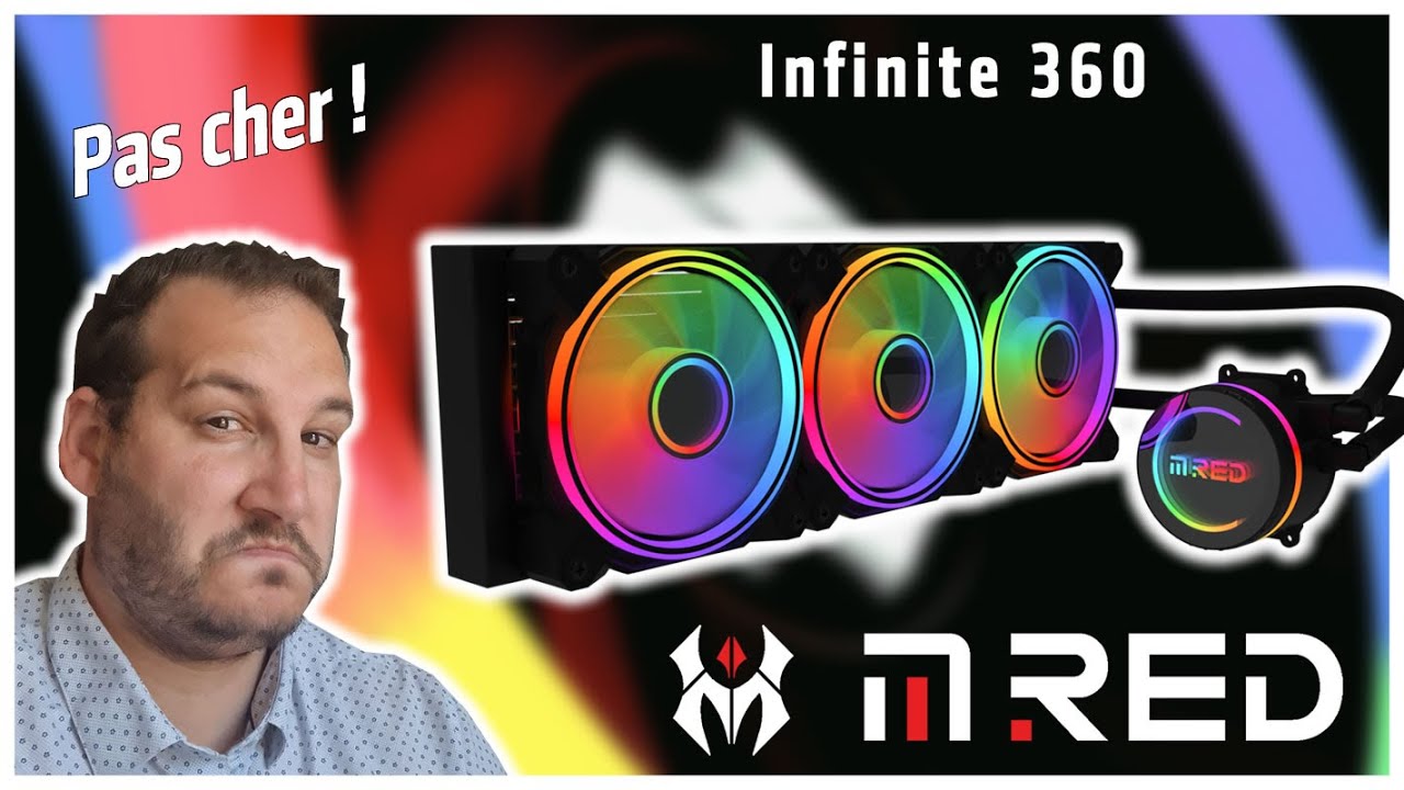 M.RED Infinite 360, de l'AIO Watercooling passionnément RGB et ...