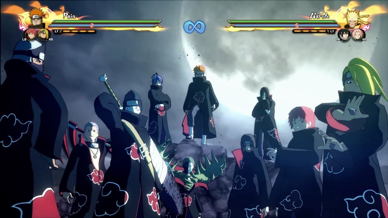 NARUTO X BORUTO ULTIMATE STORM CONNECTION, AKATSUKI combination attack ...