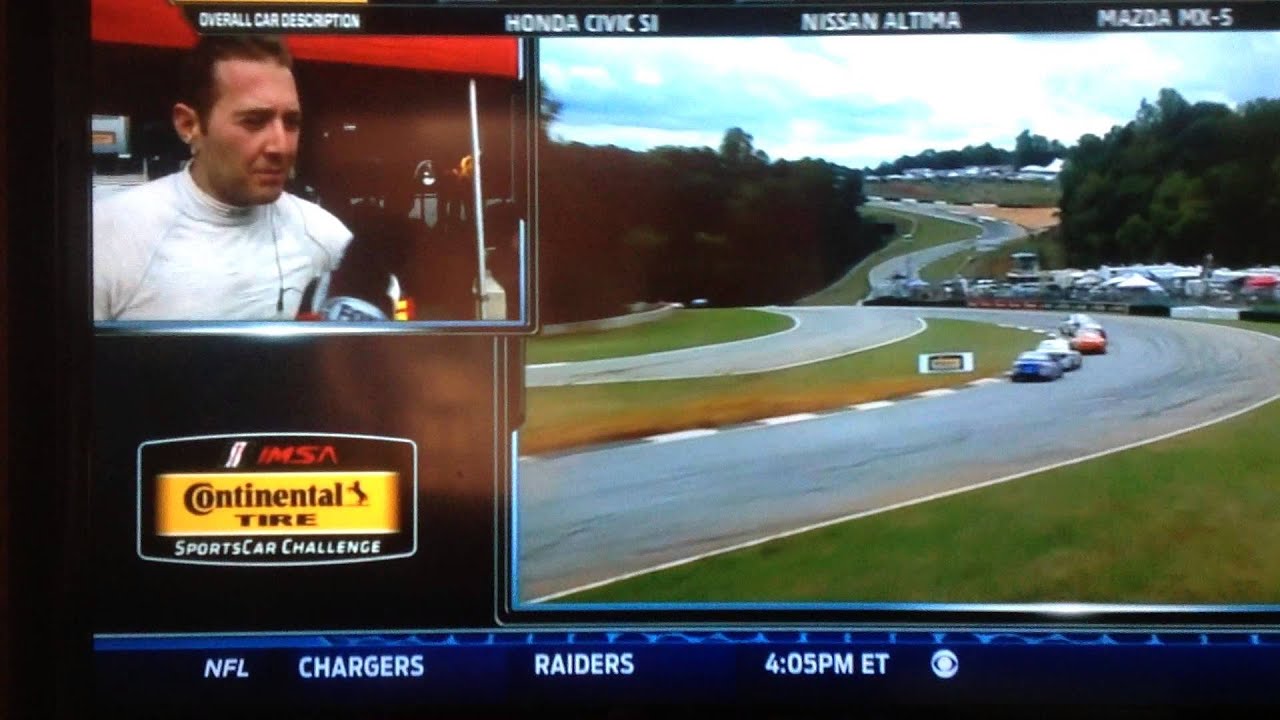 FoxSports1 2014 Road Atlanta Michael Valiante Interview - YouTube