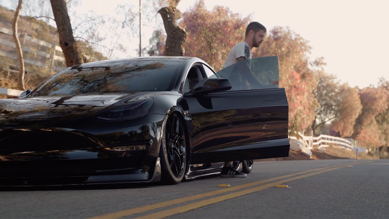 Have You Ever Seen a Bagged Tesla Model 3 Before? - YouTube