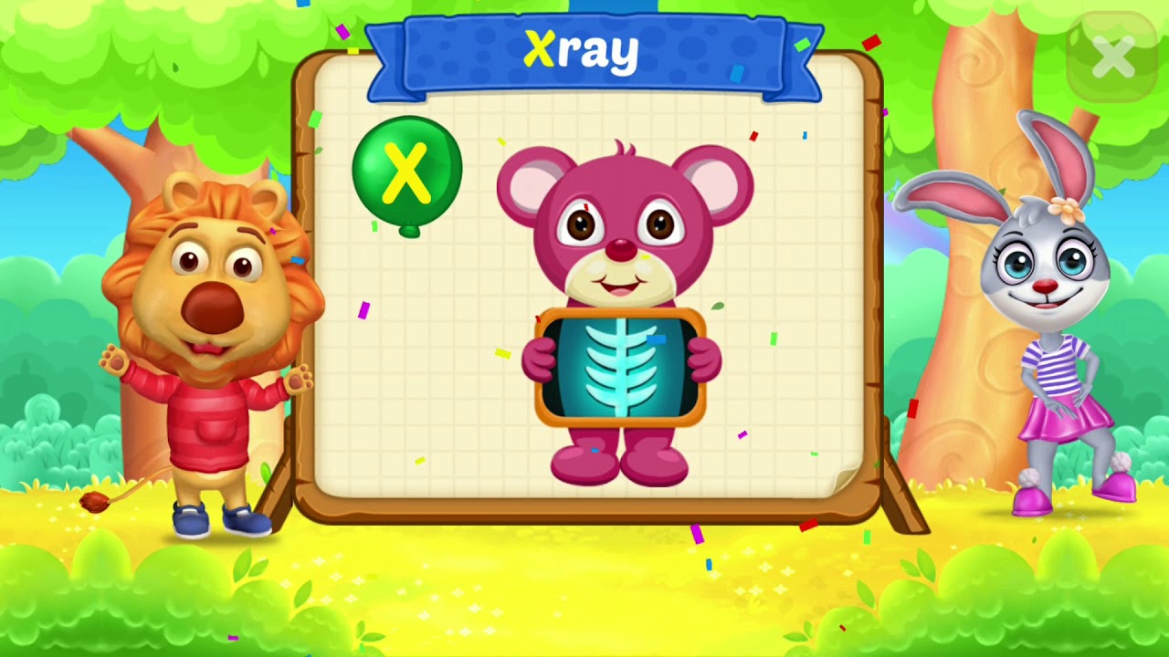 Learn For Children ABC Touch Letter. Educational Video for Kids. RV ...