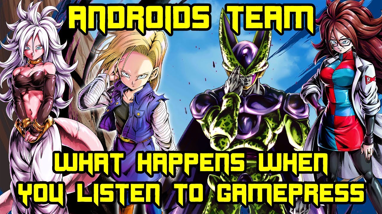 Dragon Ball Legends - GamePress Recommended Android Team V2.0 - YouTube