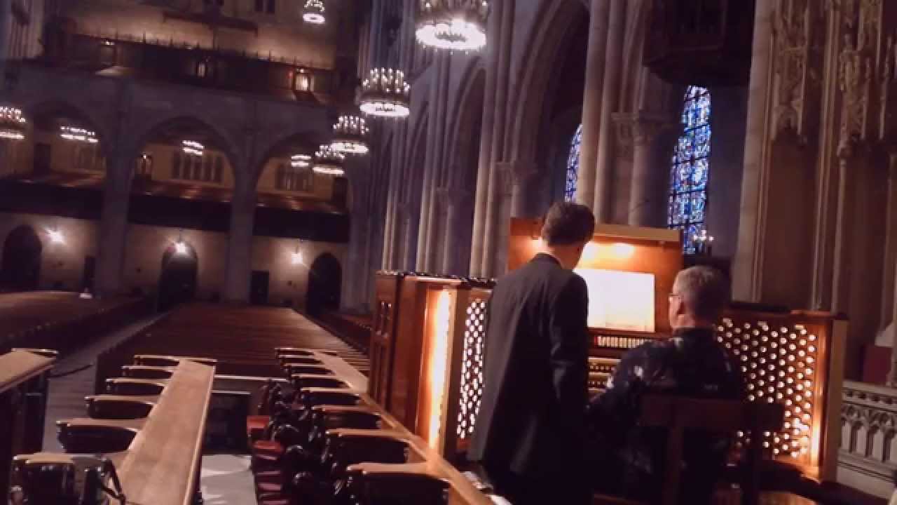 Riverside Church NYC Organ Holy Holy Holy - YouTube