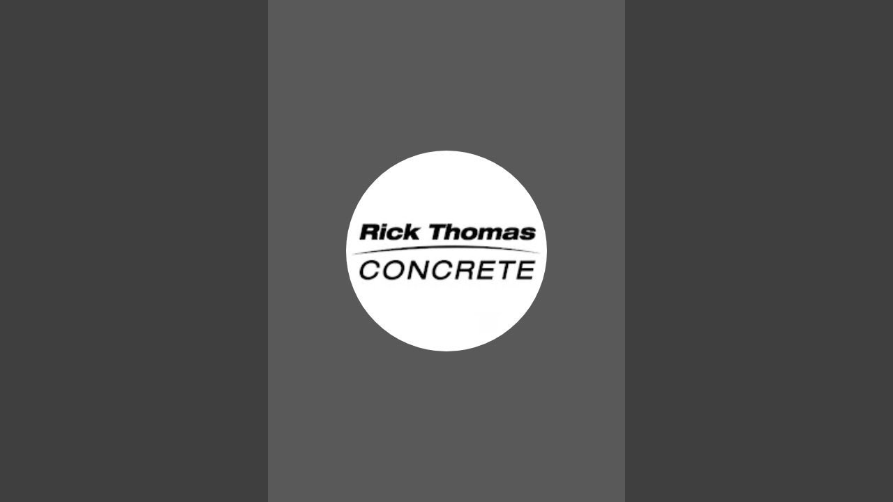 Rick Thomas Concrete is live! - YouTube