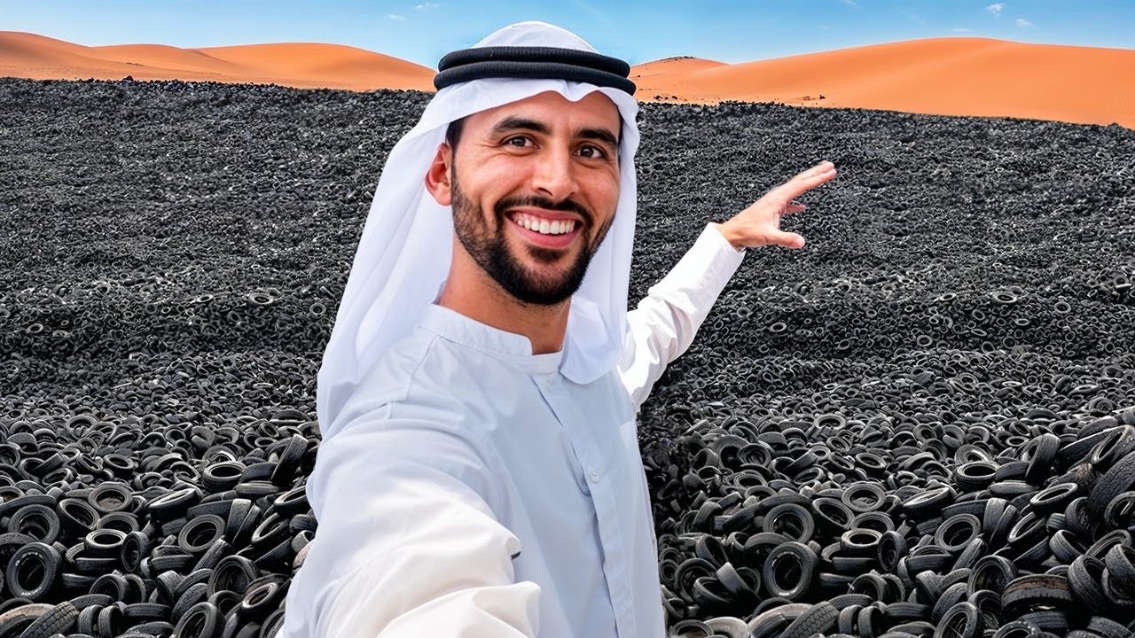 Why Are 49,000,000 Tires in This Desert? - YouTube