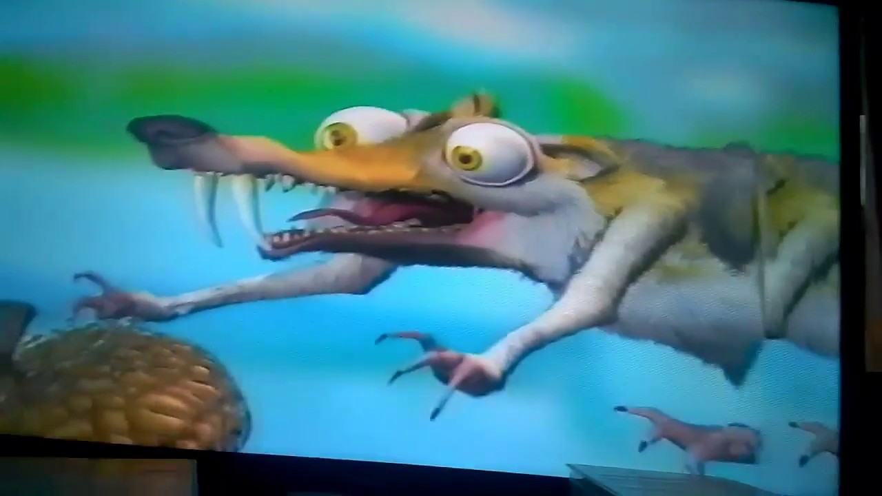 Ice age scrat at the beach - YouTube