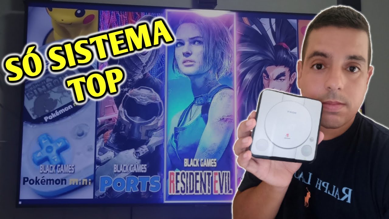 Mostrando Todos os Sistemas do Videogame Retro Elite de 140 MIL Jogos ...