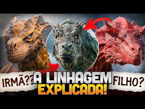 A ÁRVORE GENEALÓGICA DOS DRAGÕES DE HOUSE OF THE DRAGON E GAME OF THRONES DESVENDADA!
