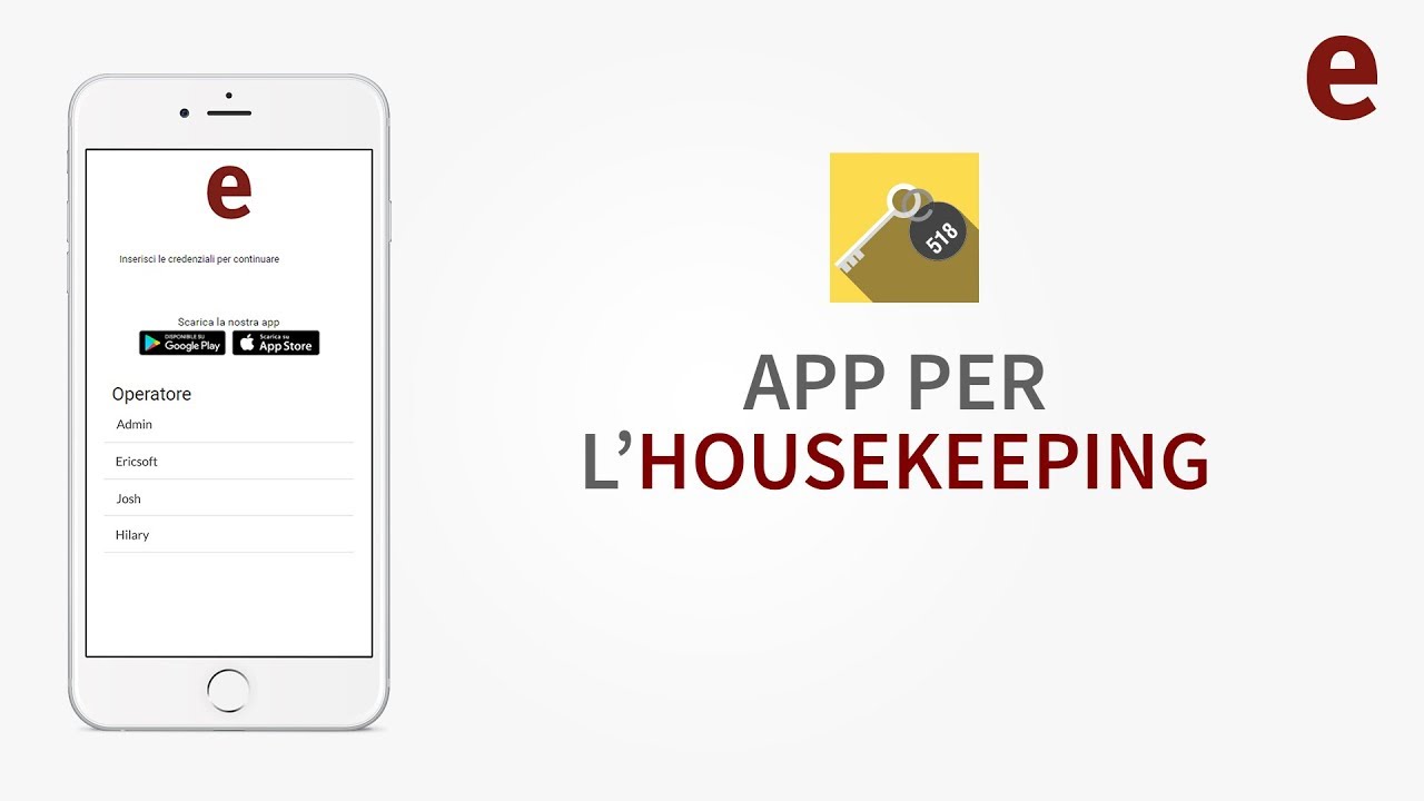 Ericsoft | Hotel 4°, gestisci l'housekeeping da dispositivi mobili ...