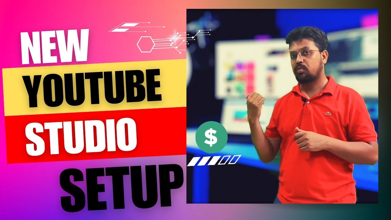 How To Make YouTube Studio Setup at Home || Professional YouTube studio ...