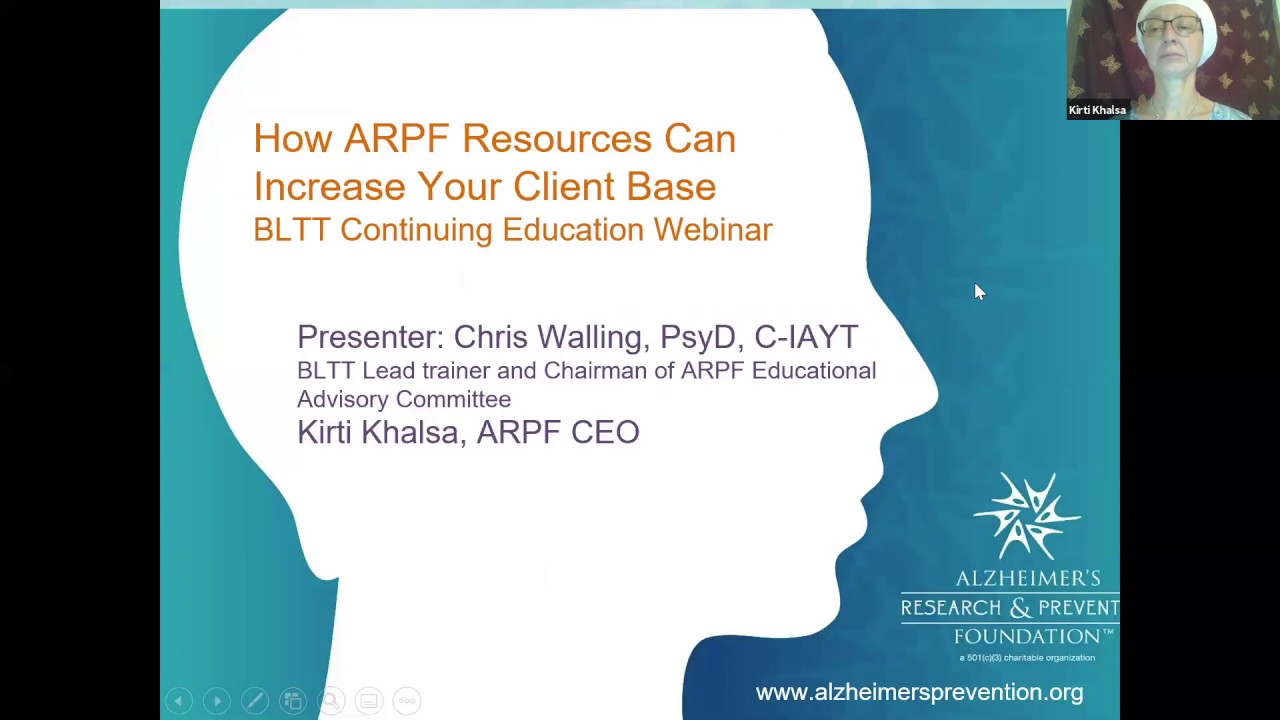 ARPF Resources Webinar - YouTube