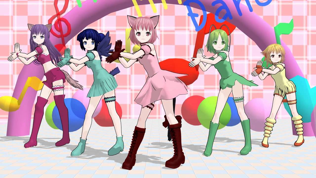 MMD Tokyo Mew Mew (model downloads) - YouTube