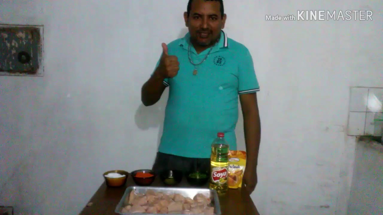 Como fazer espetinho de frango especial - YouTube
