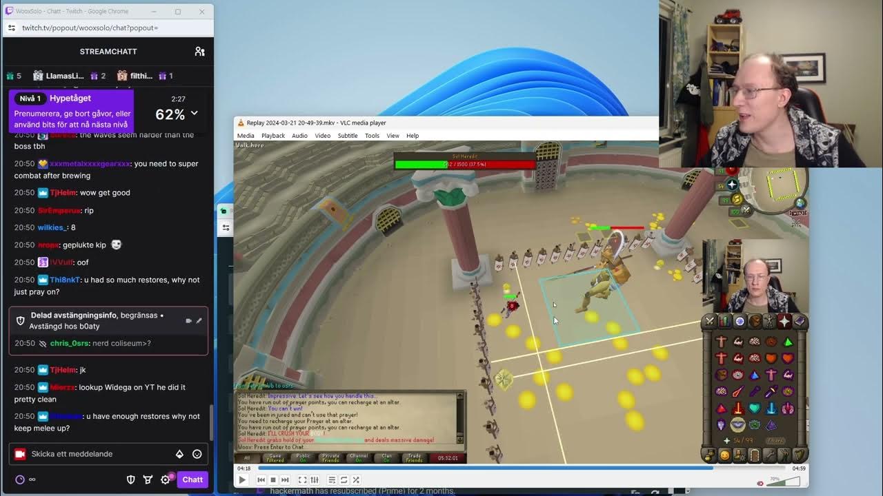March 21st, 2024: WooxSolo: Varlamore & Fortis Colosseum: Day 2: Part 2 - YouTube