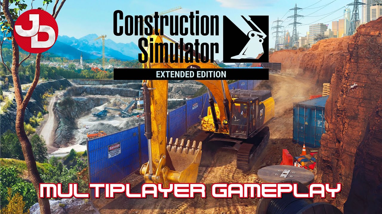 First Look at Construction Simulator MP on USA map. It's awesome! - YouTube