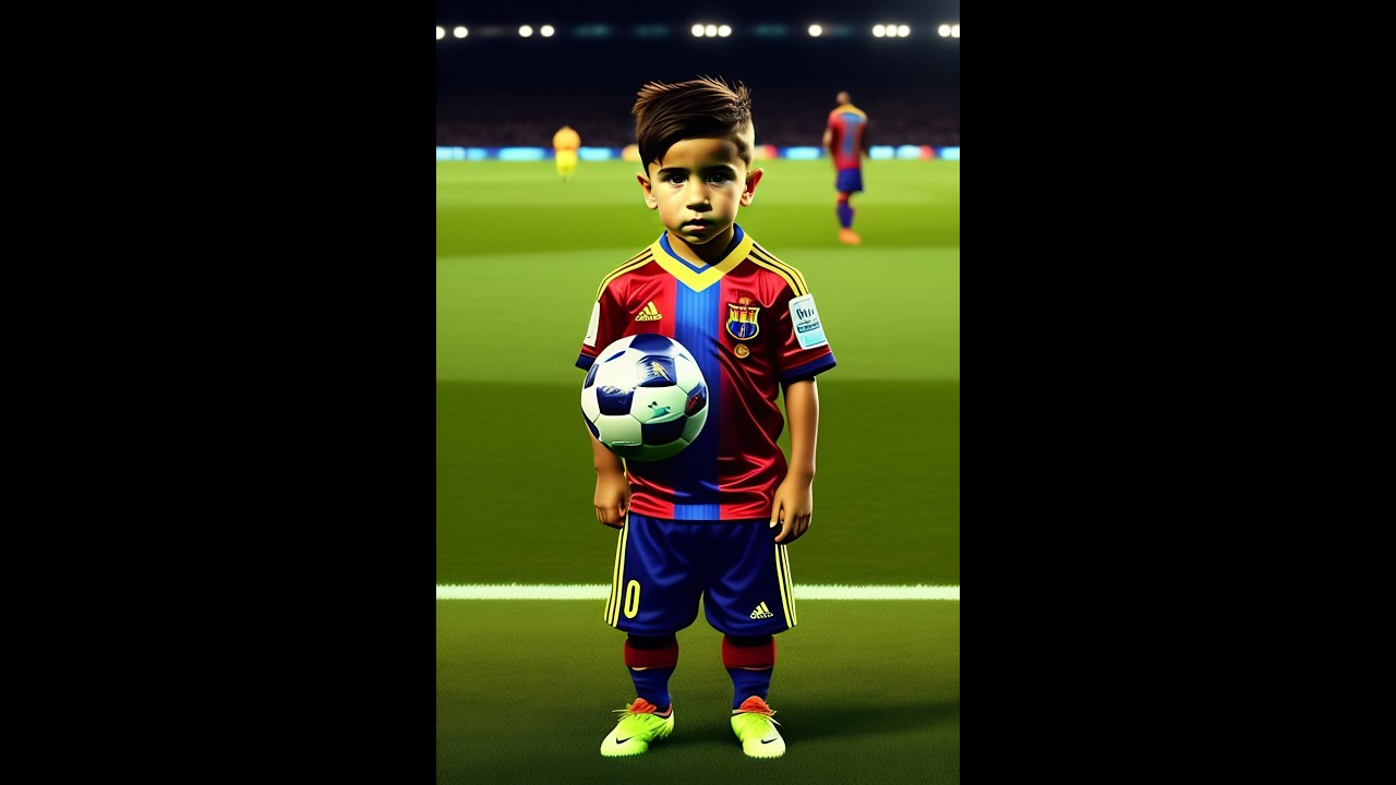 Atharva creates cute AI images of football champion LIONEL MESSI as a ...