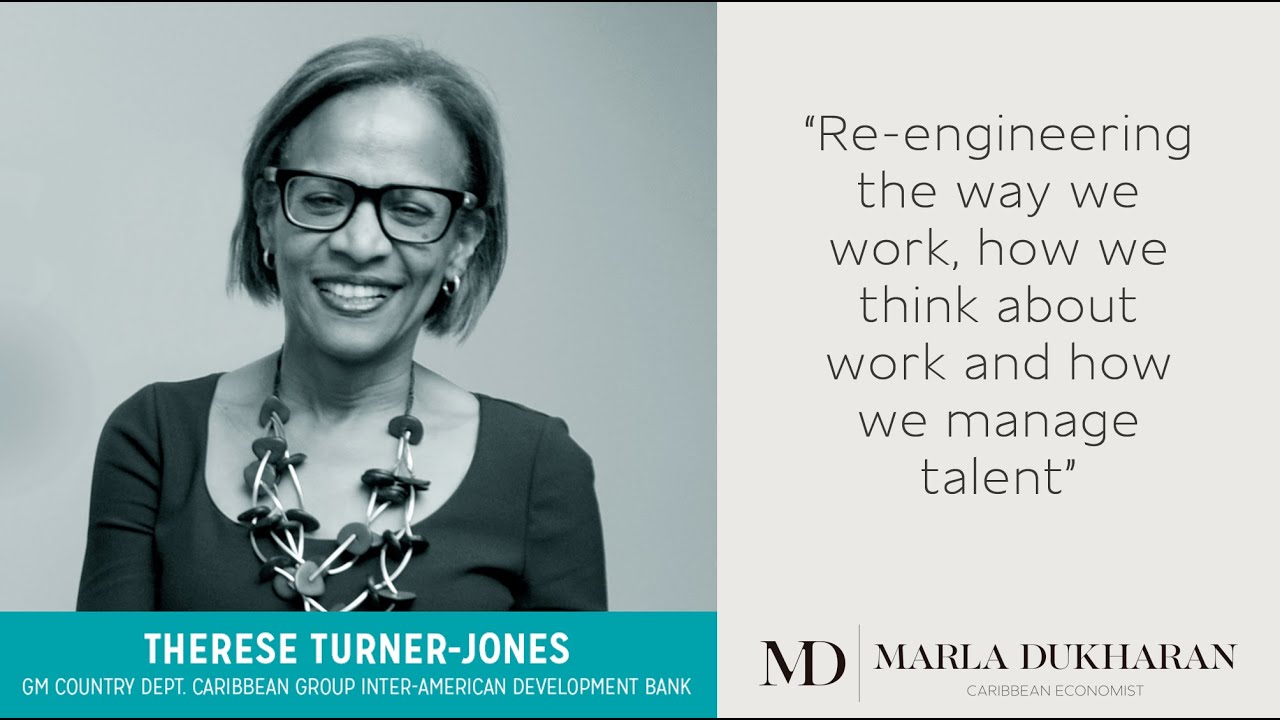 Therese Turner-Jones on the Future of Work in the Caribbean - YouTube