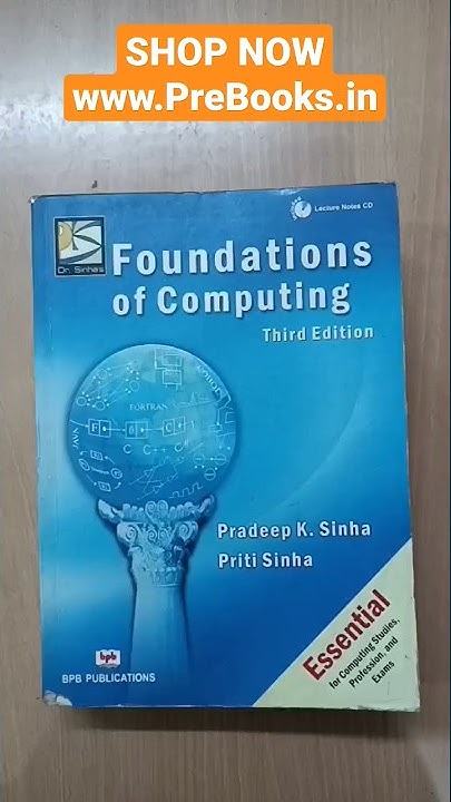Foundation Of Computing by Pradeep K Sinha SHOP NOW: www.PreBooks.in # ...