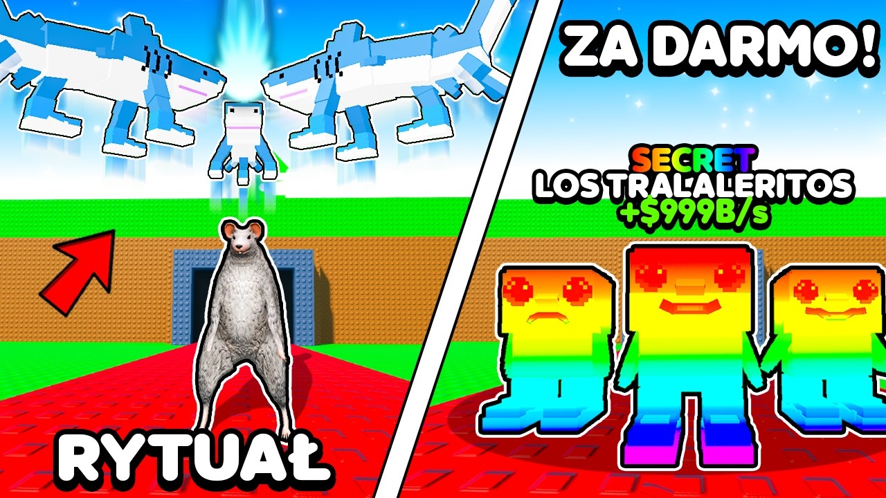 UKRYTY RYTUAŁ NA NOWE SECRETY ZA DARMO w Steal a Brainrot Roblox - YouTube