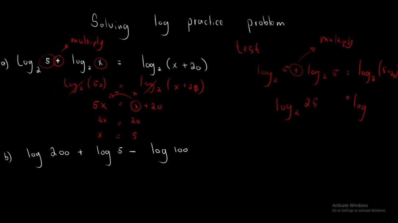 Logarithm Practice Problems YouTube logarithm-practice-problems-youtube