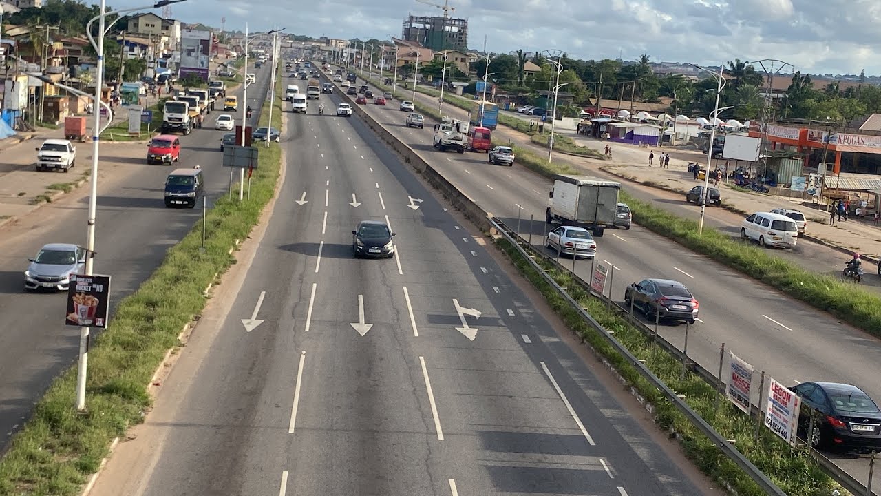 Beautiful Accra Ghana Roads 🇬🇭 - YouTube