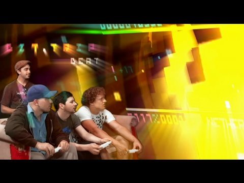 Bit.Trip Beat! - Descent (WiiWare) - Video Games AWESOME!!! - YouTube