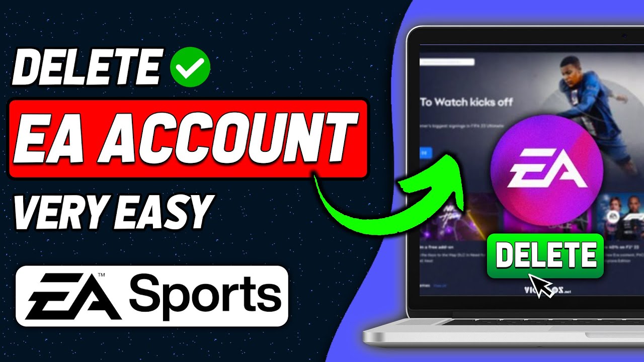 How to Delete EA Account (2025 New Method) - YouTube