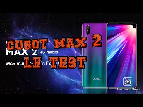 Cubot max 2 le test - YouTube