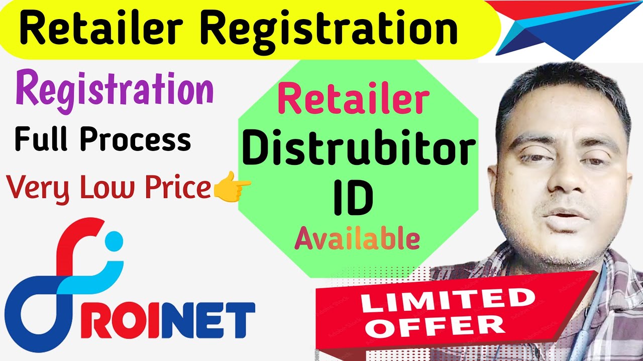 Roinet ID Kaise Banaye | Roinet Retailer Registration | Roinet Xpresso ...