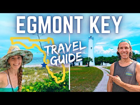 Visit an INCREDIBLY UNIQUE Florida State Park on a REMOTE ISLAND | Egmont Key Travel Guide