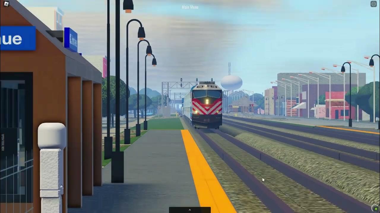Roblox Metra Simulator | Metra Express Train going by - YouTube