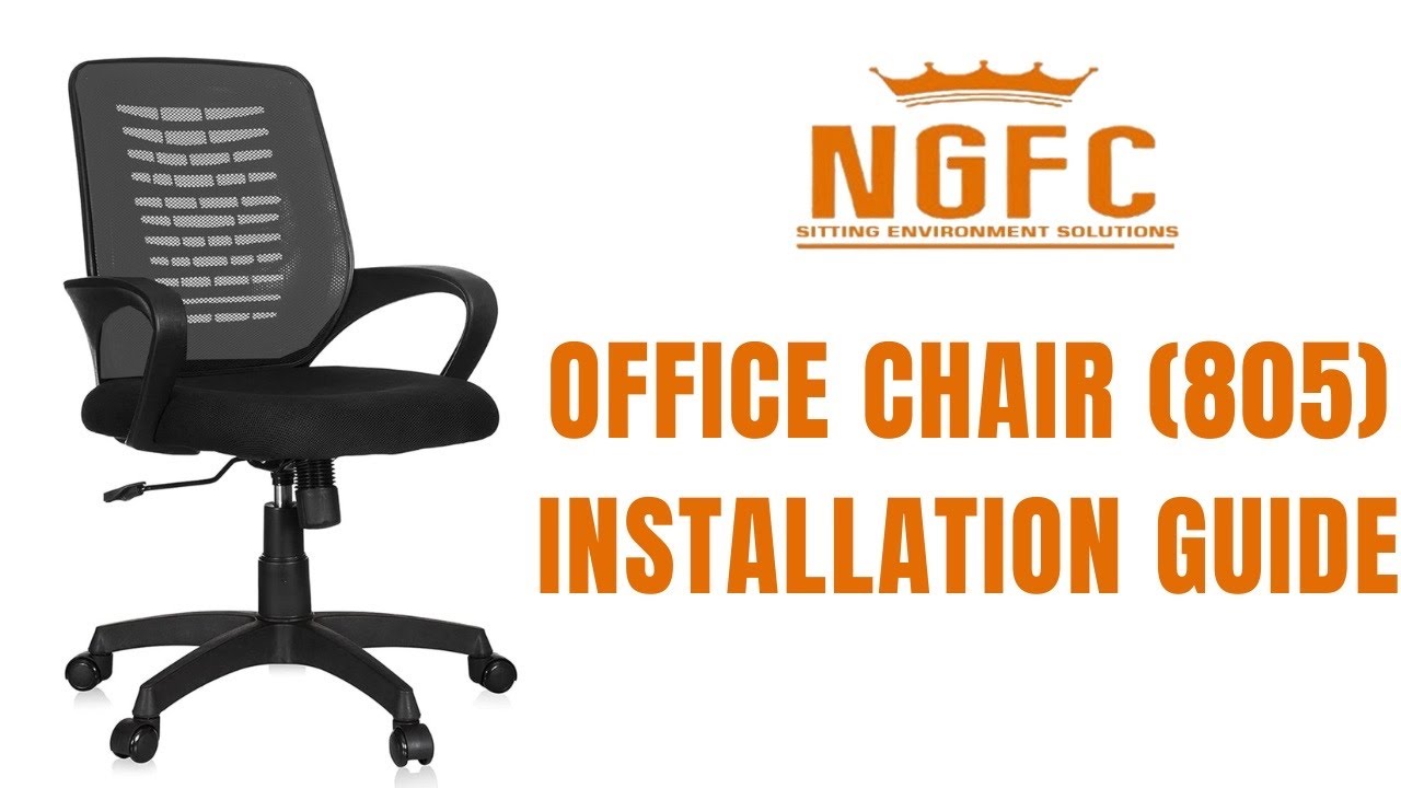 Installation of Office Chair 805 by NGFC | Best Chair Under 3000 | DIY ...
