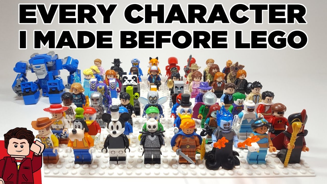 EVERY Character That I Made First That LEGO Made After Me - YouTube