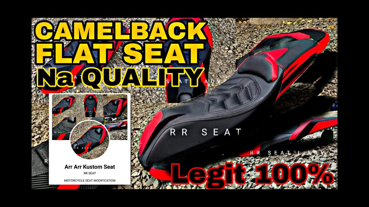 CamelBack || Flat seat || Racing seat na Quality - YouTube
