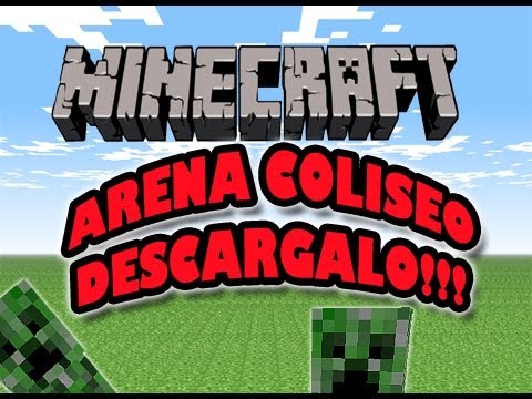 Minecraft | Descarga este super mapa de arena y compartelo - YouTube